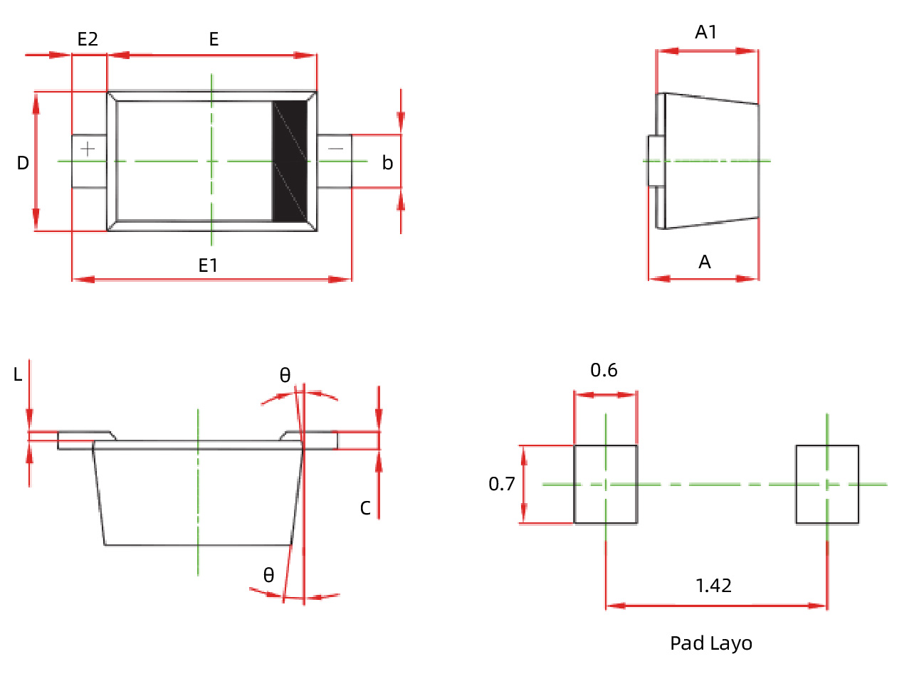 ESD Protection Diode ESDULC5V0D5B Single Channel 5V Bidirectional ESD ...